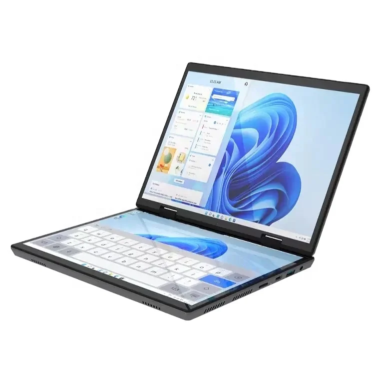 2024 New Dual Screen Touch Yoga 10.5 Inch 2 In 1 Business Laptop 360 ...