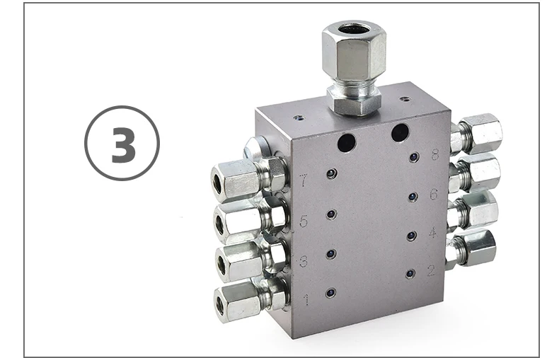 MVB Type Lubrication Distributor Grease Dispenser Block Progressive Distributor of Grease ...