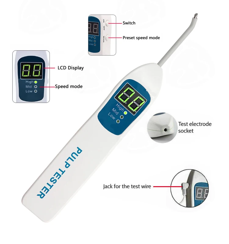 Electric Dental Digitest Endodontic Pulp Tester - GT