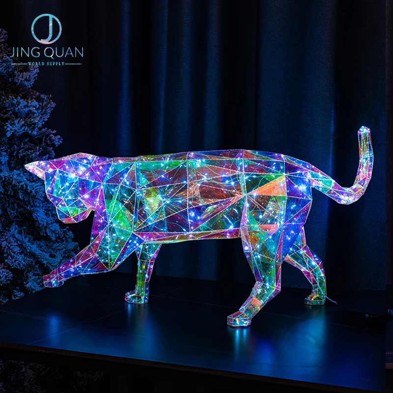 Cheetah Led Lights Birthday Party Decoration Room Home Decor Luxury ...