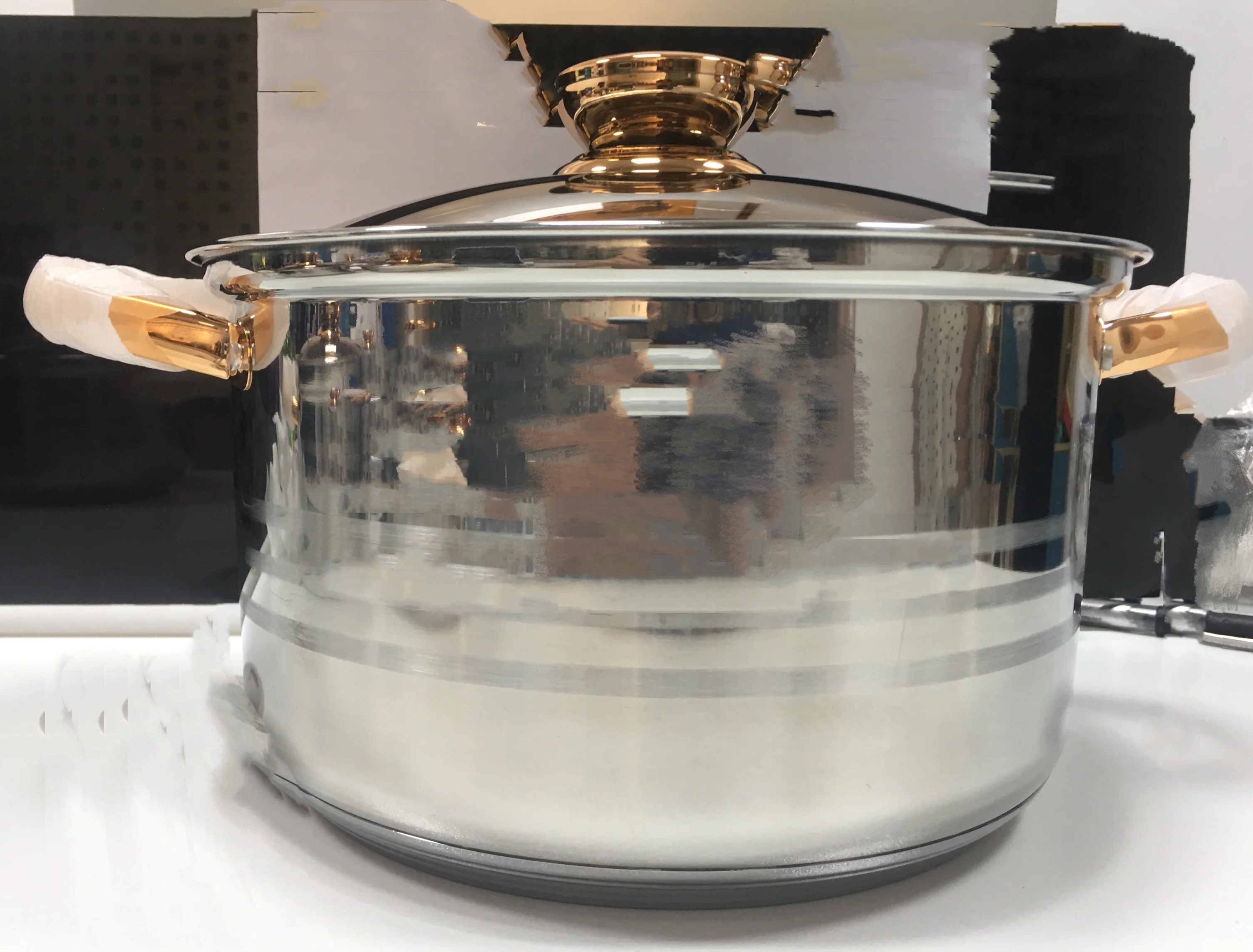 Royal Louis 12-Piece Stainless Steel Cookware Set with 5-Layer Bottom ...