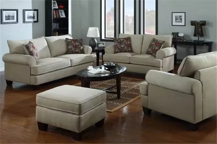 Luxury Classic Living Room Sofas High Quality Home Furniture Leather ...