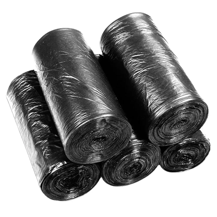 Extra Large Heavy Duty Black Hdpe Trash Bags Plastic Garbage Can Liners ...