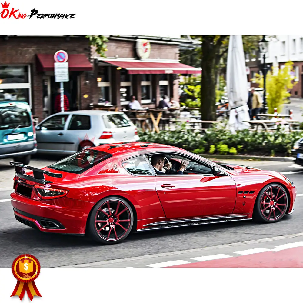 Msy Style Carbon Fiber Rear Spoiler For Maserati Granturismo Gc Gts Gt ...