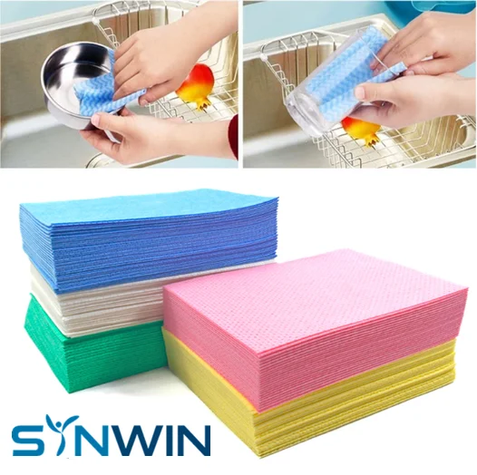 Restaurant Kitchen Food Service Rayon Polyester Multi Purpose Cleaning ...