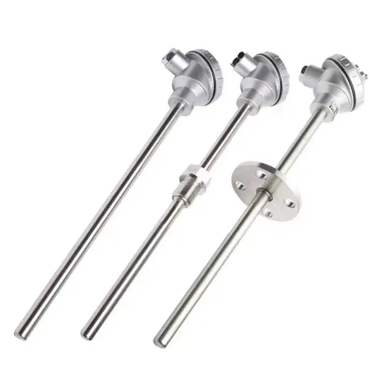 1200c Stainless Steel Probe Rtd Threaded High Sensor Temperature Type ...