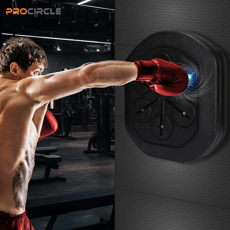 Procircle Wall Mounted Punching Dummy - Smart Music Boxing Trainer