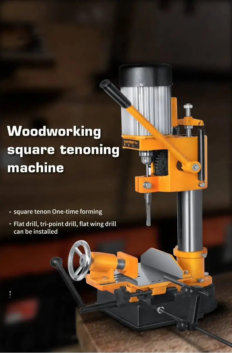 Multi-Function 220V Mortise Tenon Woodworking Machine with Tenoning ...