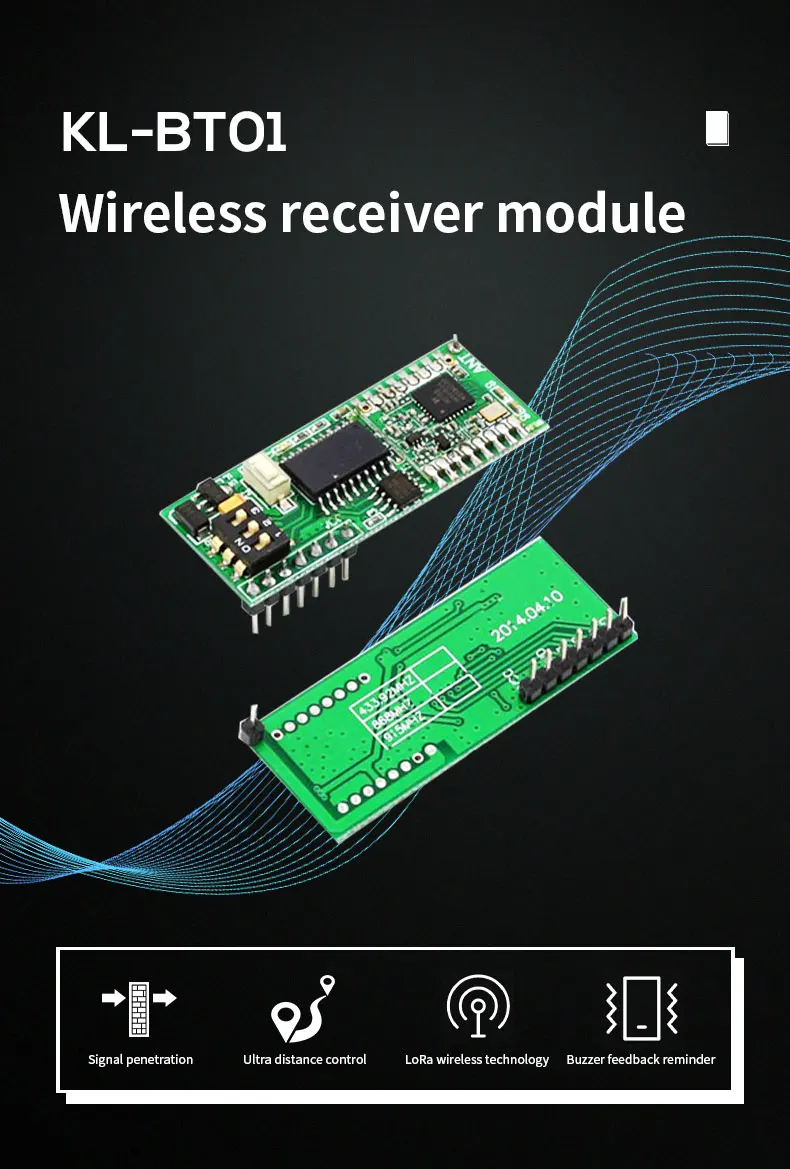 5000m Rola Rf Transmitter And Receiver Long Range Bothway 433mhz ...