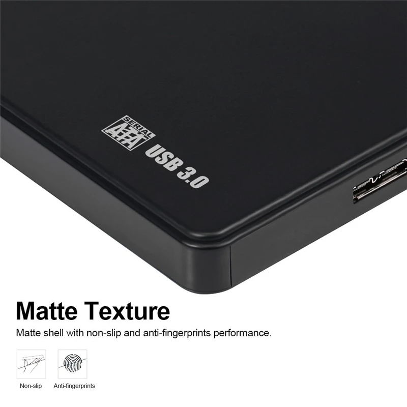 2.5 Inch 2.5" Usb 3.0 External Hard Drive Case Sata Iii 6gbps Hdd Ssd ...