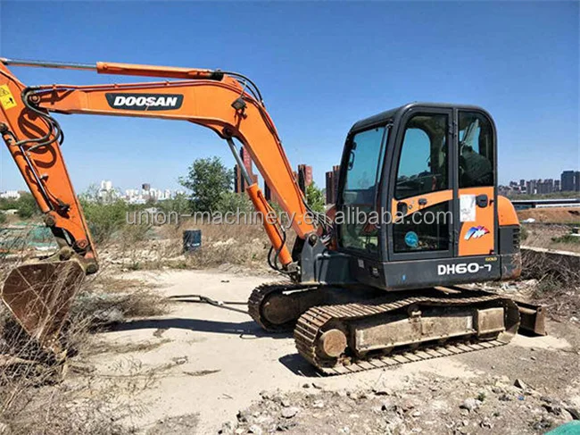 Used Doosan Dx60 Dh60 Mini Excavator,Original Doosan Digger Dx60-9 Dh60 ...