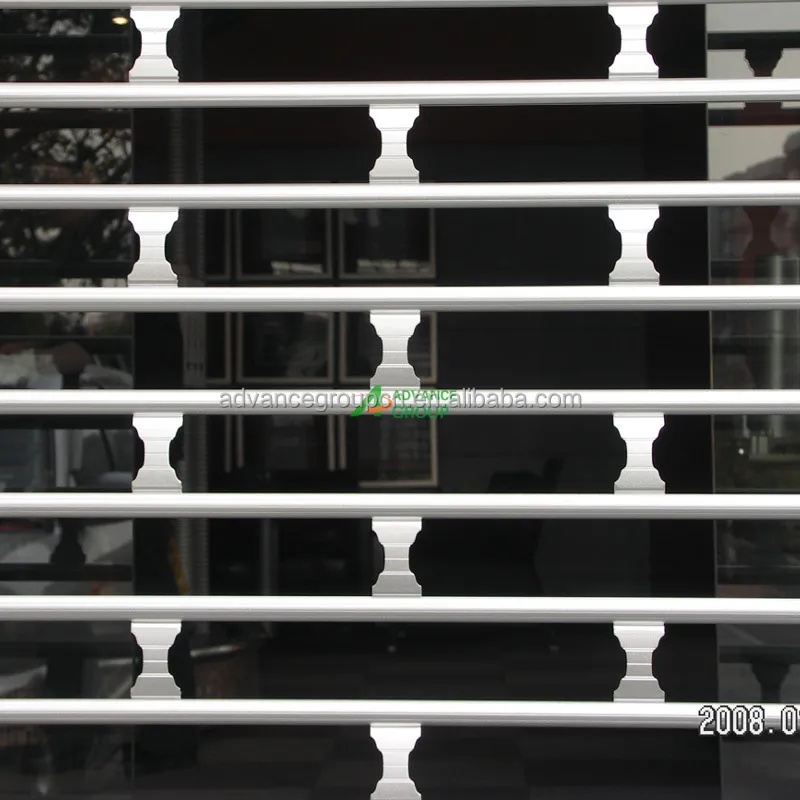 Modern Steel Grille Roller Shutter Door Security Aluminum Grill Rolling ...