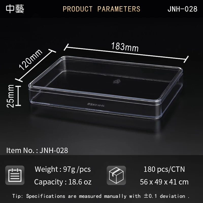 Wholesale Clear Plastic Sweets Boxes for Food Packing
