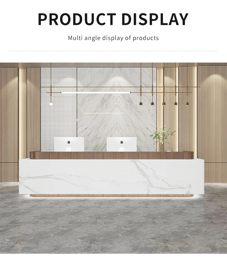 Front Desk Reception Salon Reception Desks Executive Office Furniture ...