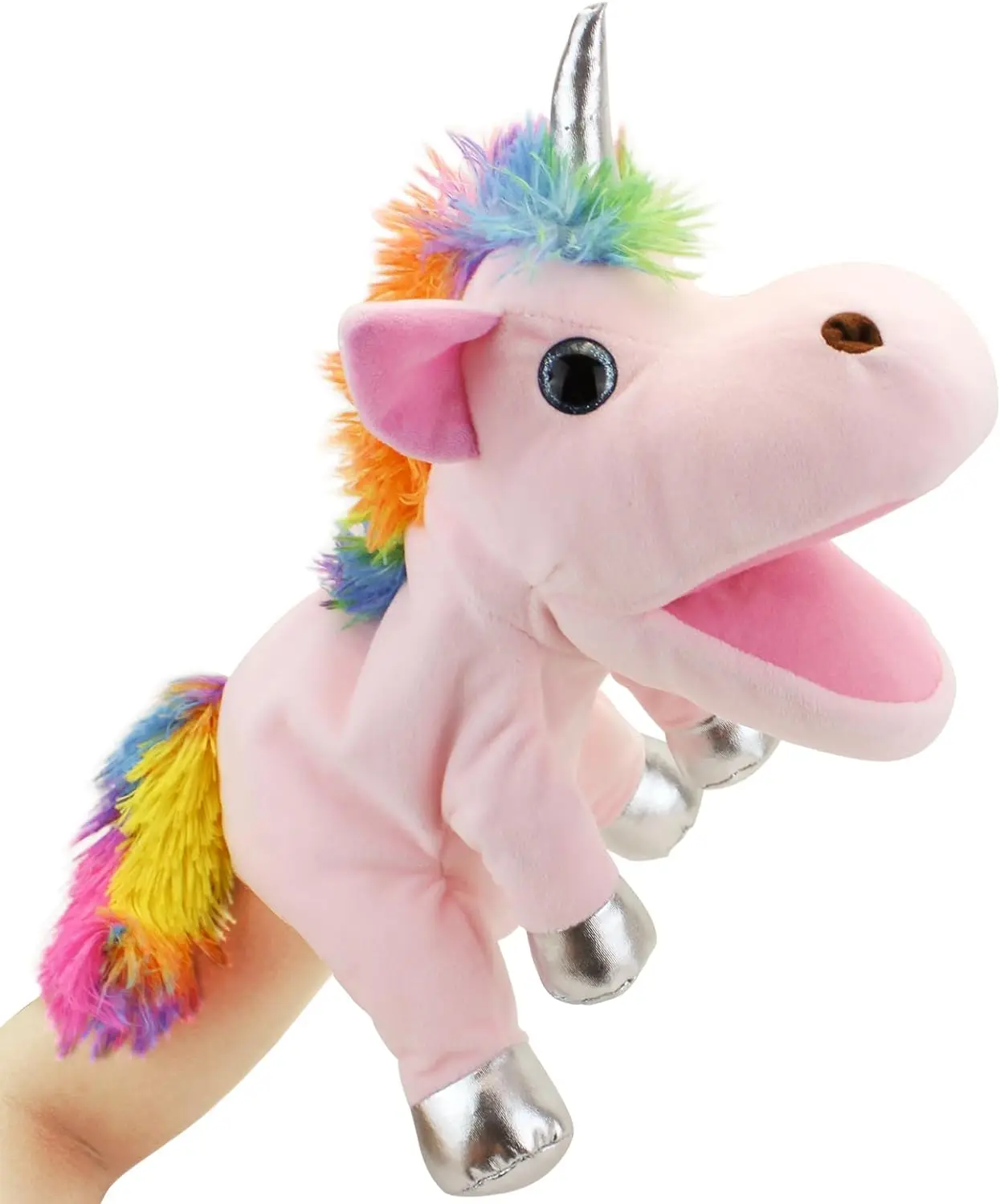 Unicorn Hand Puppet Unicorn Stuffed Animals Hand Puppets Unicorn Toys ...