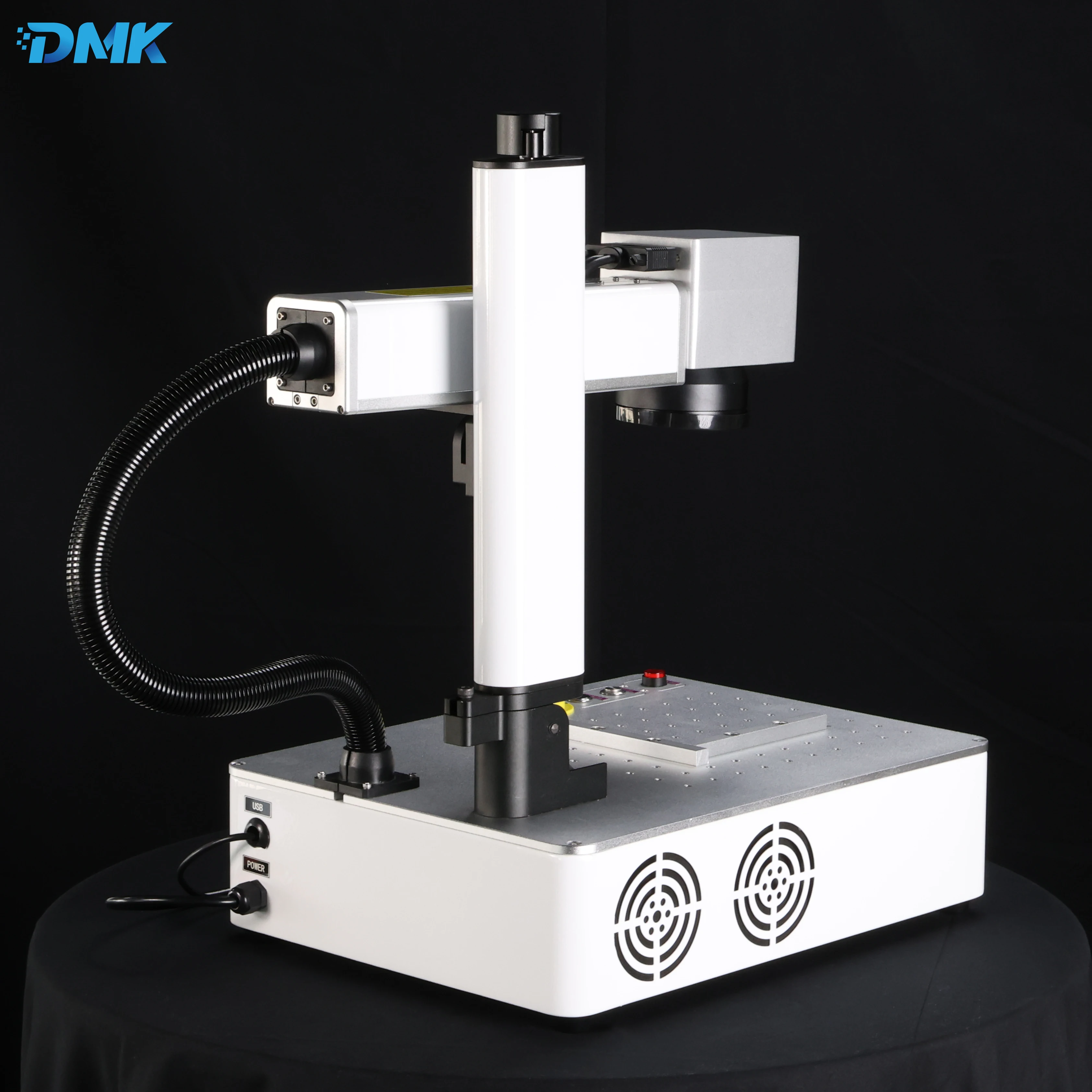 New 20w 30w 50w Fiber Laser Marking Machine Folding Laser Engraver For ...