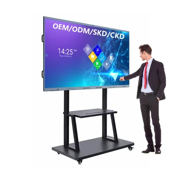 85 Inch Interactive Panel School Classroom White Board Smart Board 4k ...