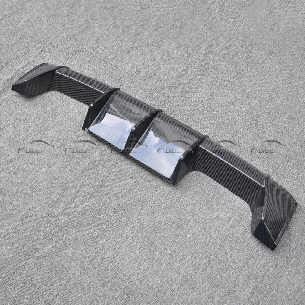 For BMW G80 M3 G82 M4 Add Carbon Fiber Diffuser Rear Bumper Lip ...