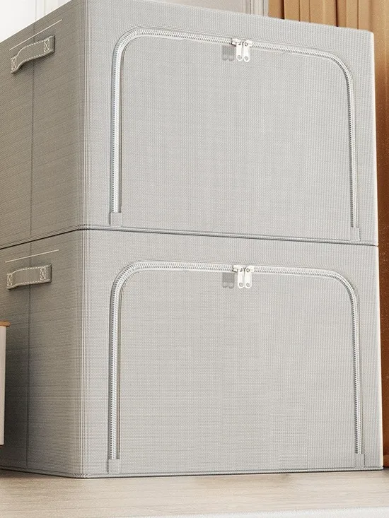 Large Capacity Quilt Storage Bag Clear Window Fold Collating Fabric ...