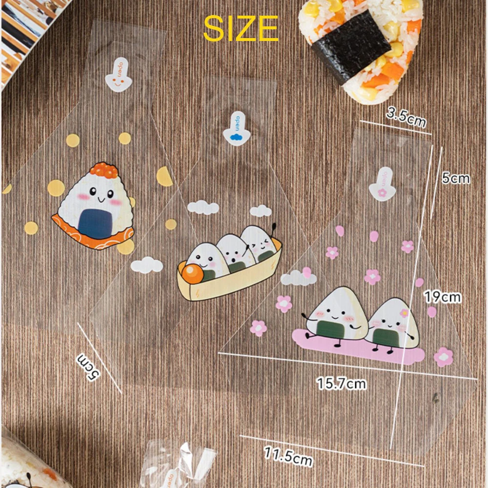 Onigiri Plastic Bag - Moisture Proof Sushi Packaging - Custom Oem