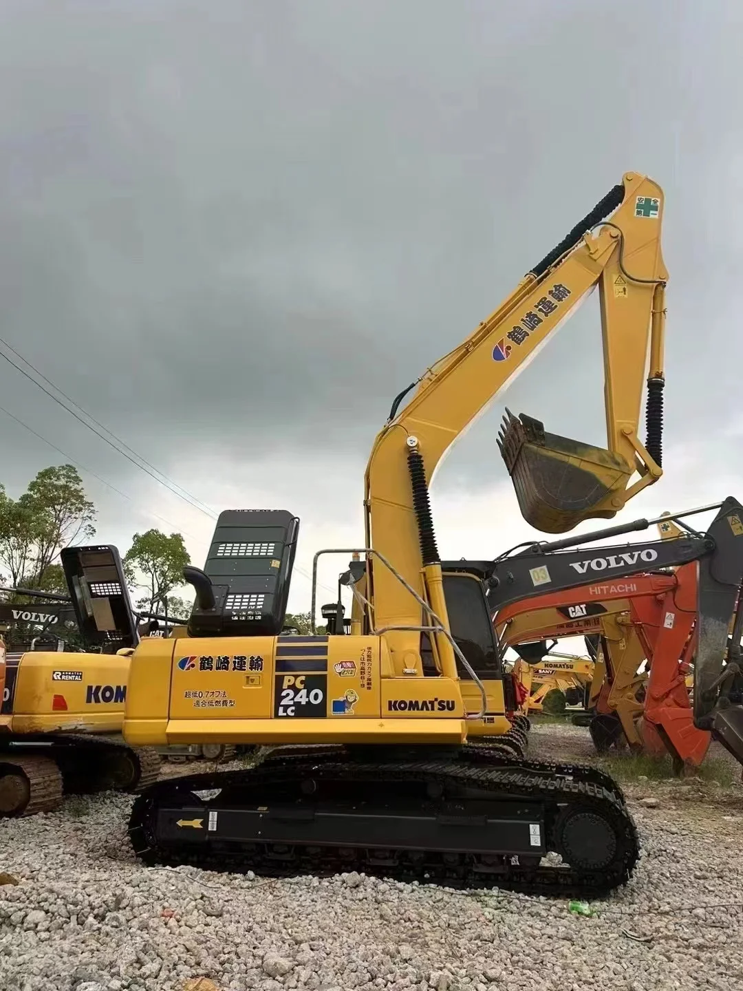 Original Komatsu Pc240 Excavator Japan Used Crawler Excavator Dry ...