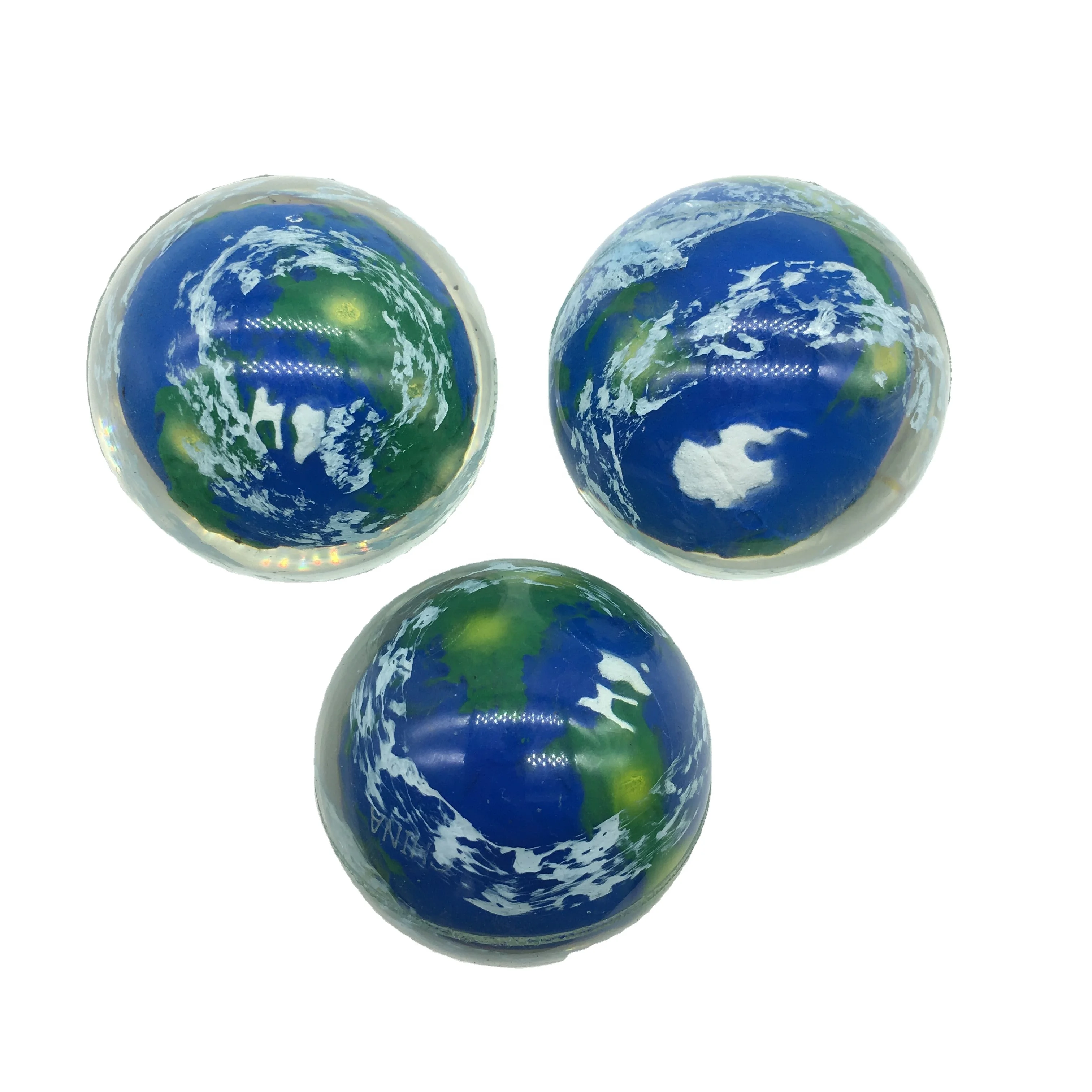 Wholesale 45mm 3D Rubber Bouncing Balls - Fun & Durability