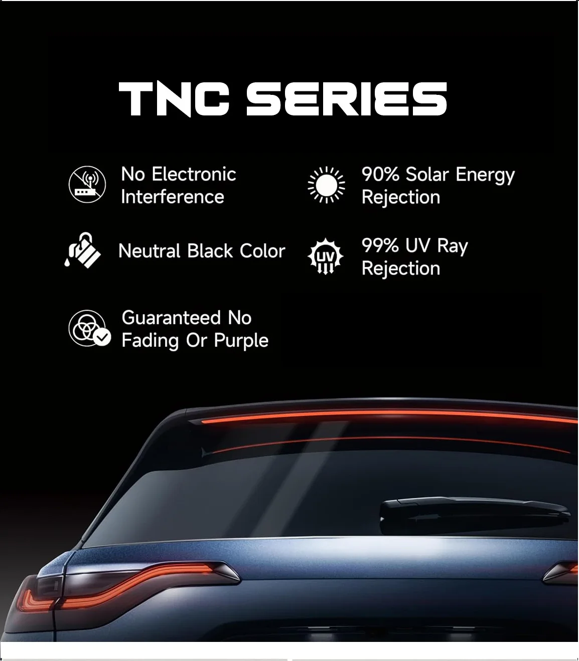 Smartcool Titanium Nano Ceramic Solar Window Tint 99%IRR+99%UVR