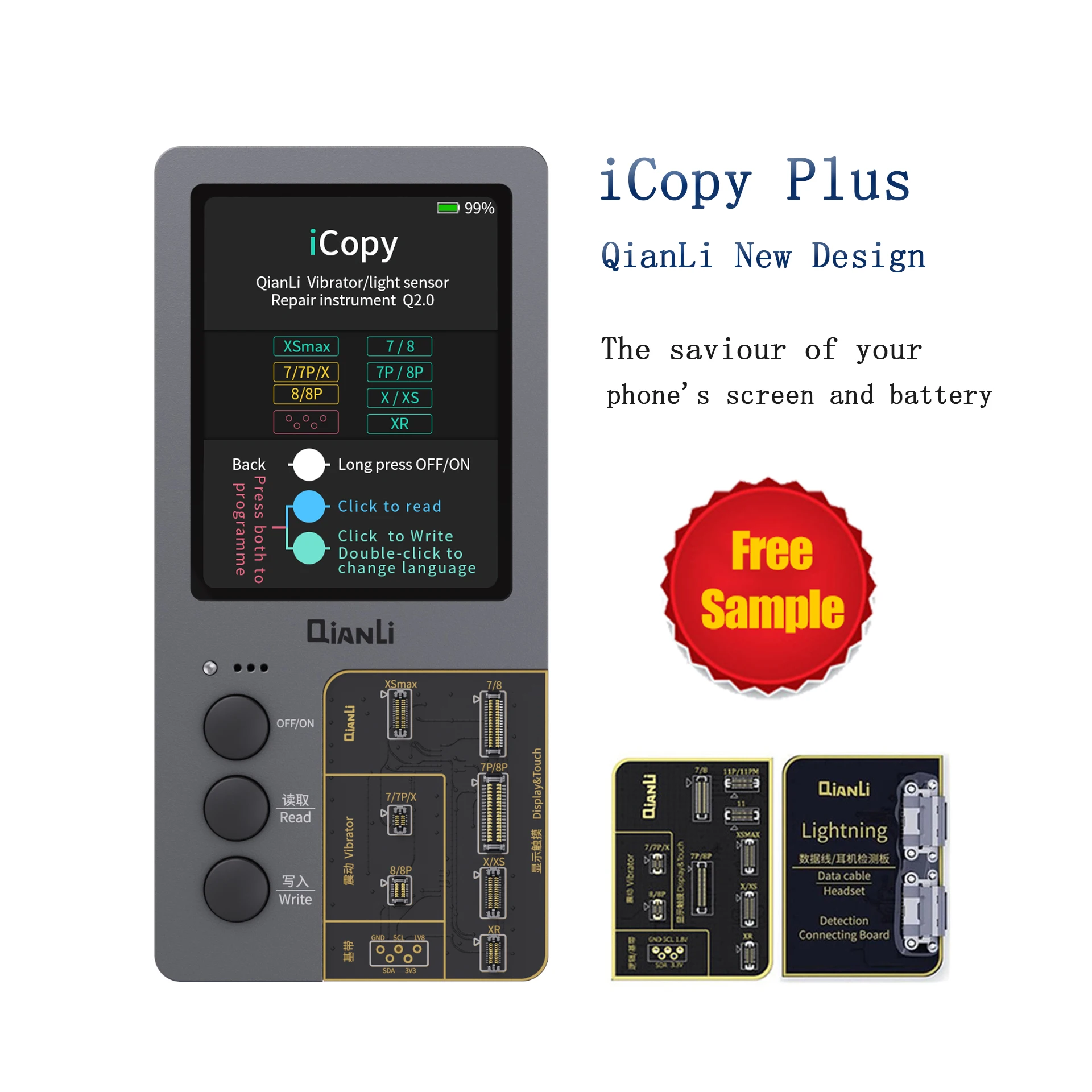 Alibaba.com: Qianli iCopy Plus 7 8 X XR XS Programmer, Read and Write ...