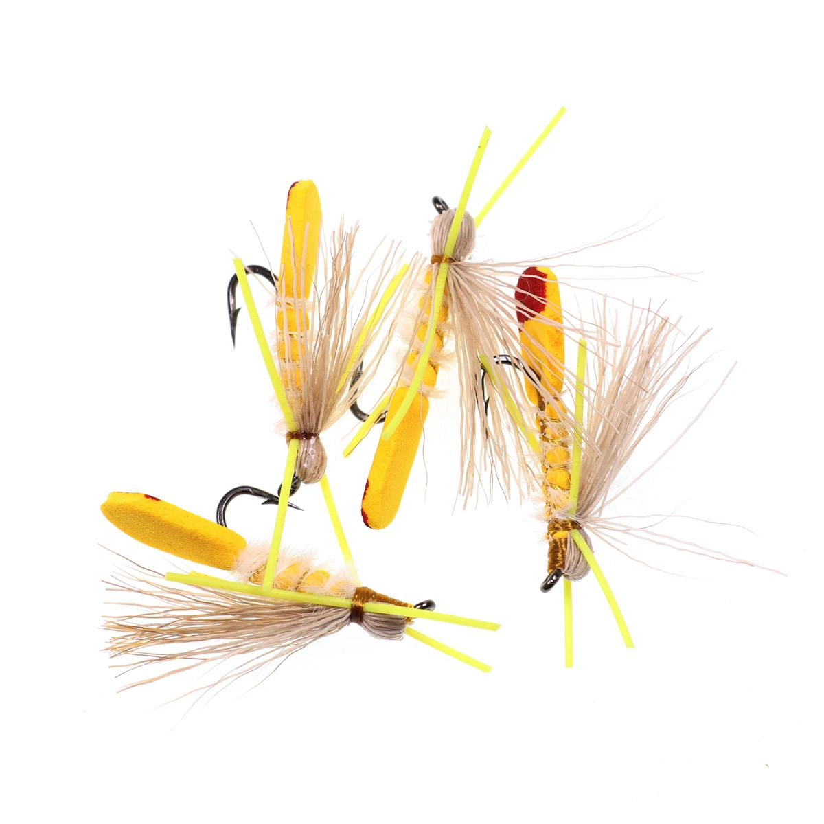 Zig Bug Fly Floating Foam Beetles Fly Boatman Fishing Panfish Bass Grayling Trout Pike ...