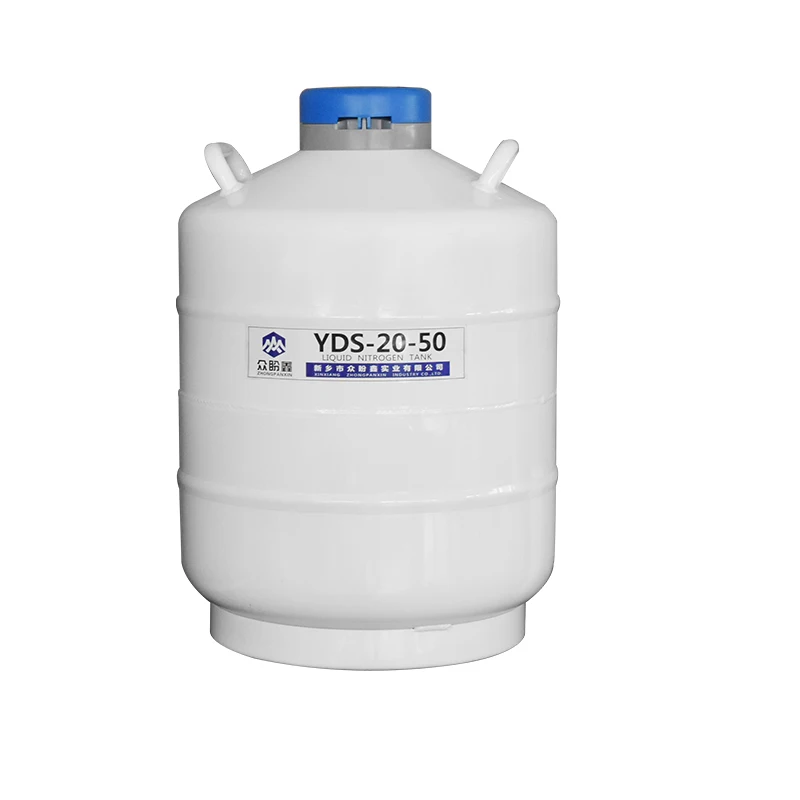 Laboratory YDS-20 Liquid Nitrogen Container for Semen 20L Capacity ...