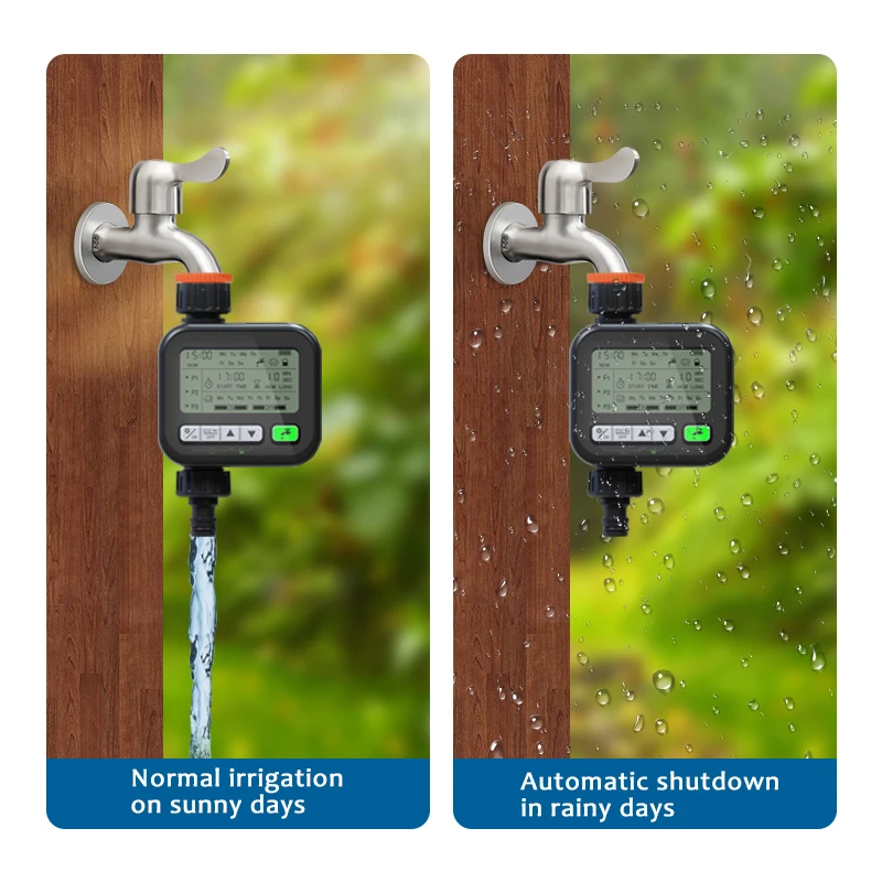 Greenhouse Irrigation Controller Garden Watering System Rain Sensing ...