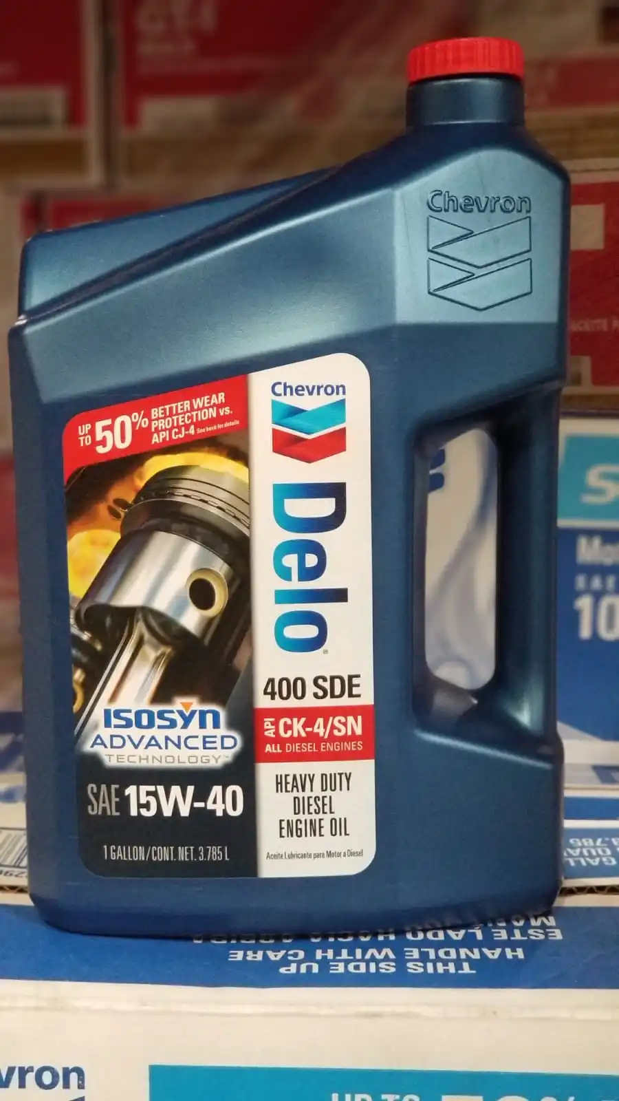 Chevron Delo 400 SDE SAE 15W-40 - Heavy Duty Diesel Oil
