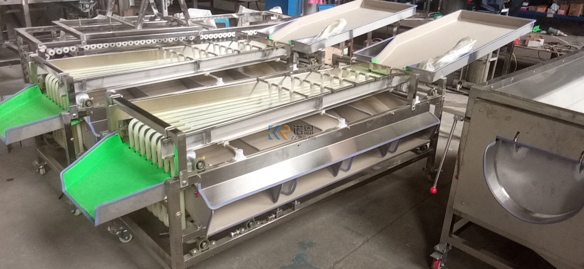 Industrial Fruit Sorting Machine Tomato Grader Commercial Pomegranate ...