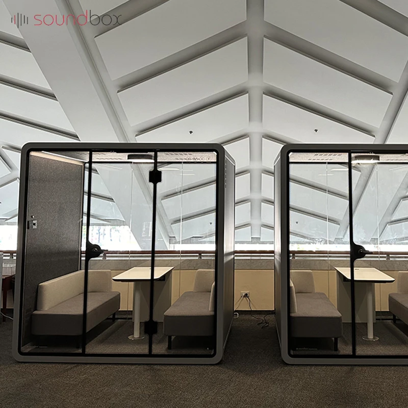 Movable Portable Office Booth Soundproofing Meeting Pod Phone Booth ...