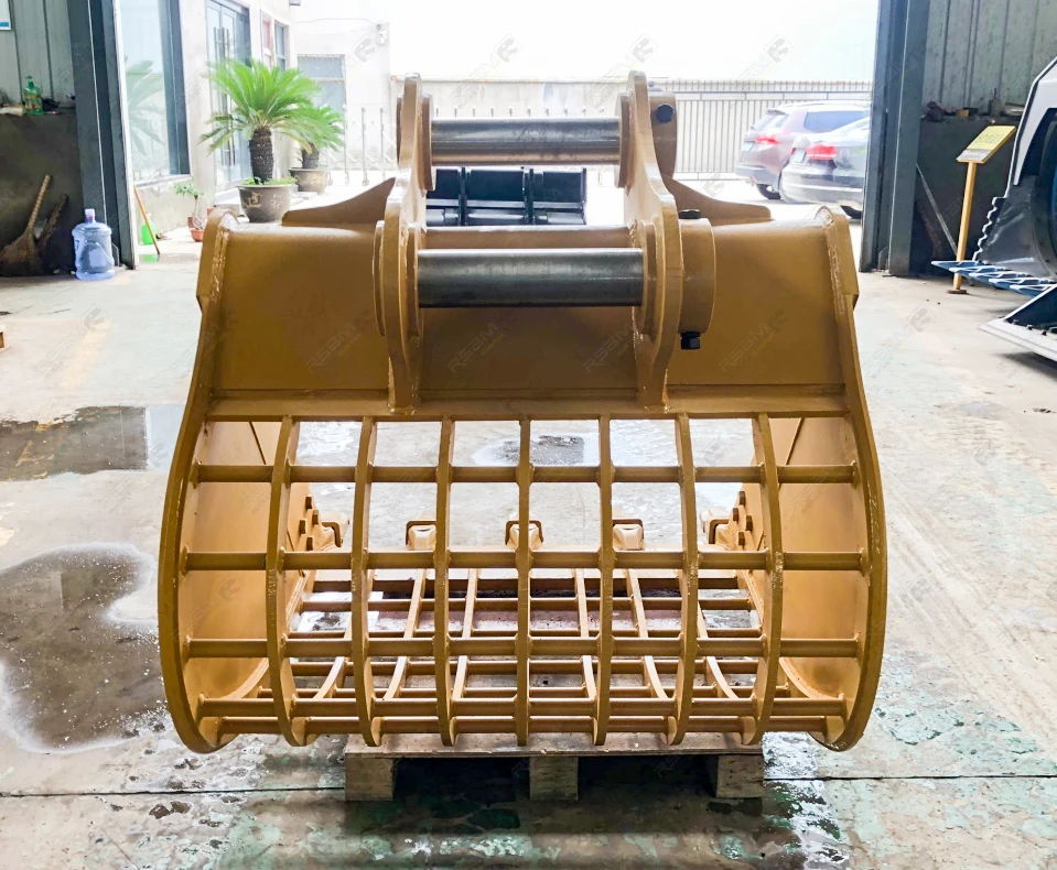 Customized Color HDR Heavy Duty Skeleton Rock Shaker Bucket