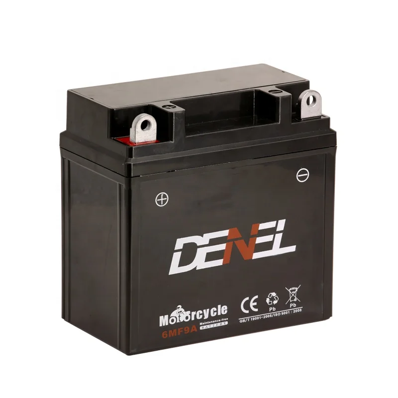 DENEL 12fs9m-a Battery - 12V 9ah Motorcycle Gel Battery