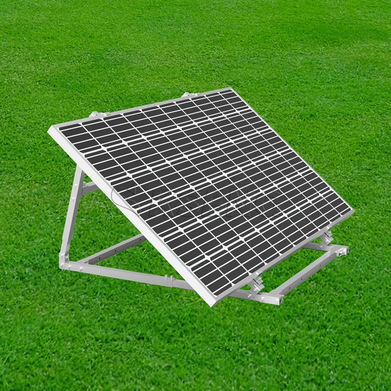 Aluminum Adjustable Solar System Bracket Solar Panel Roof Balcony And ...