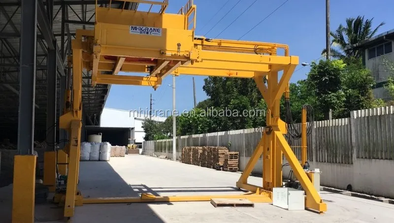 Hydraulic 20 Foot Container Tilter Loading Material Into 20ft Container Equipment - Buy ...