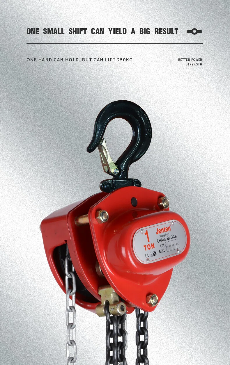 3t 3m Chain Block For Manufacturing Industry Repairing And Construction ...