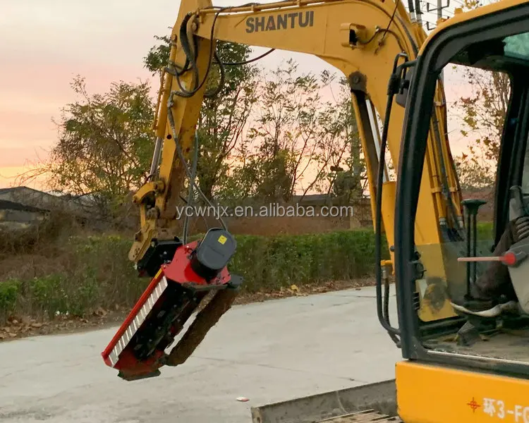 Hydraulic Excavator Mower Forest Flail Mower Excavator Flail Mower ...