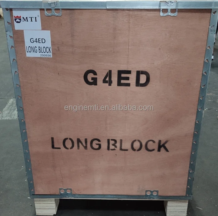 Brand New G4ed Bare Engine 1.6l G4ed Long Block Engine For Hyundai ...