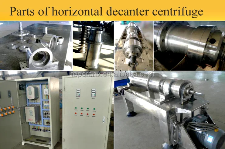 Continuous Gravity Decanter Olive Oil Extraction Centrifuge