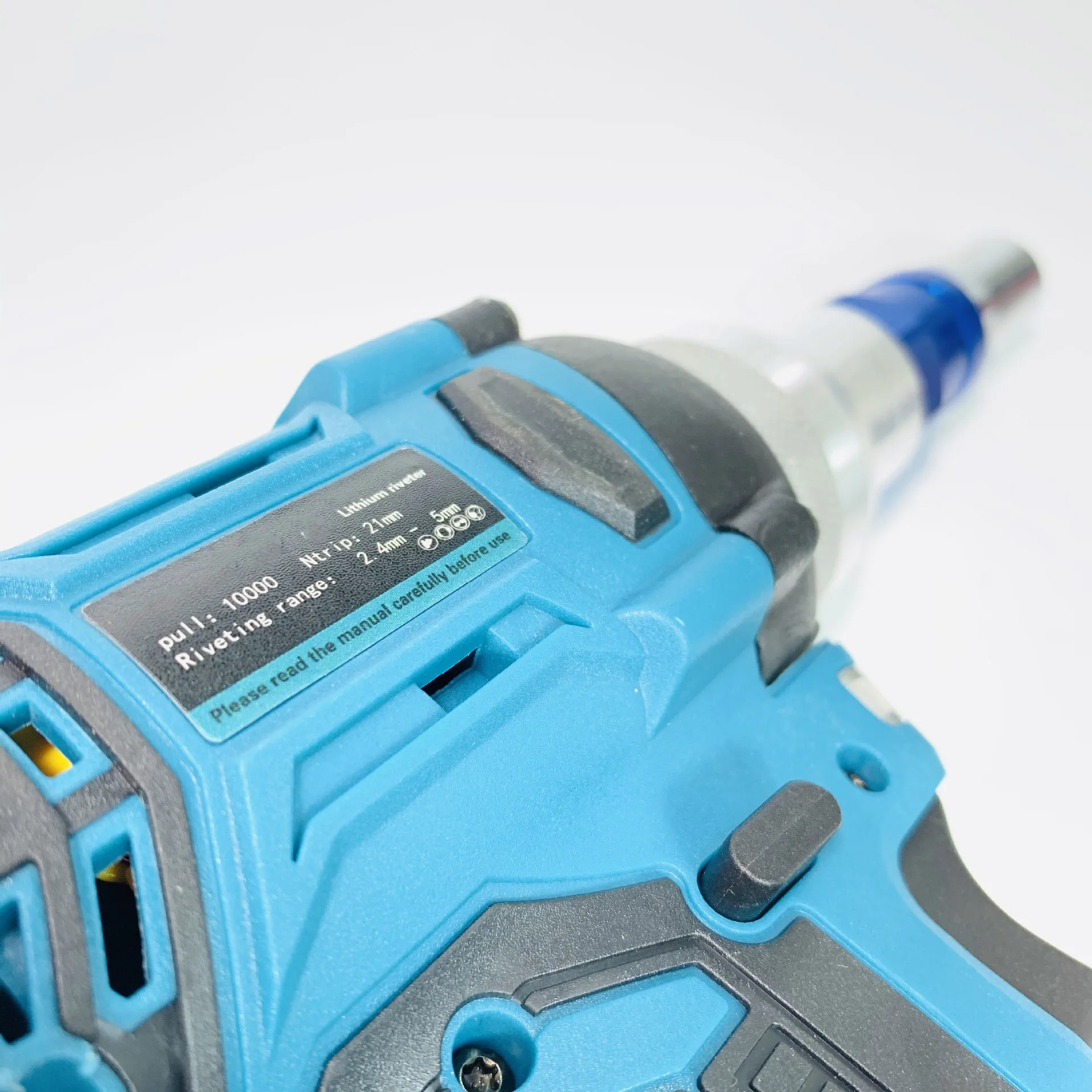 Portable Rechargeable Lithium Cordless Riveting Gun Brushless Automatic ...