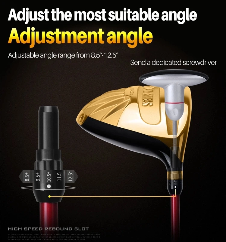 Titanium Golf Club Driver Head - New Design & Performance