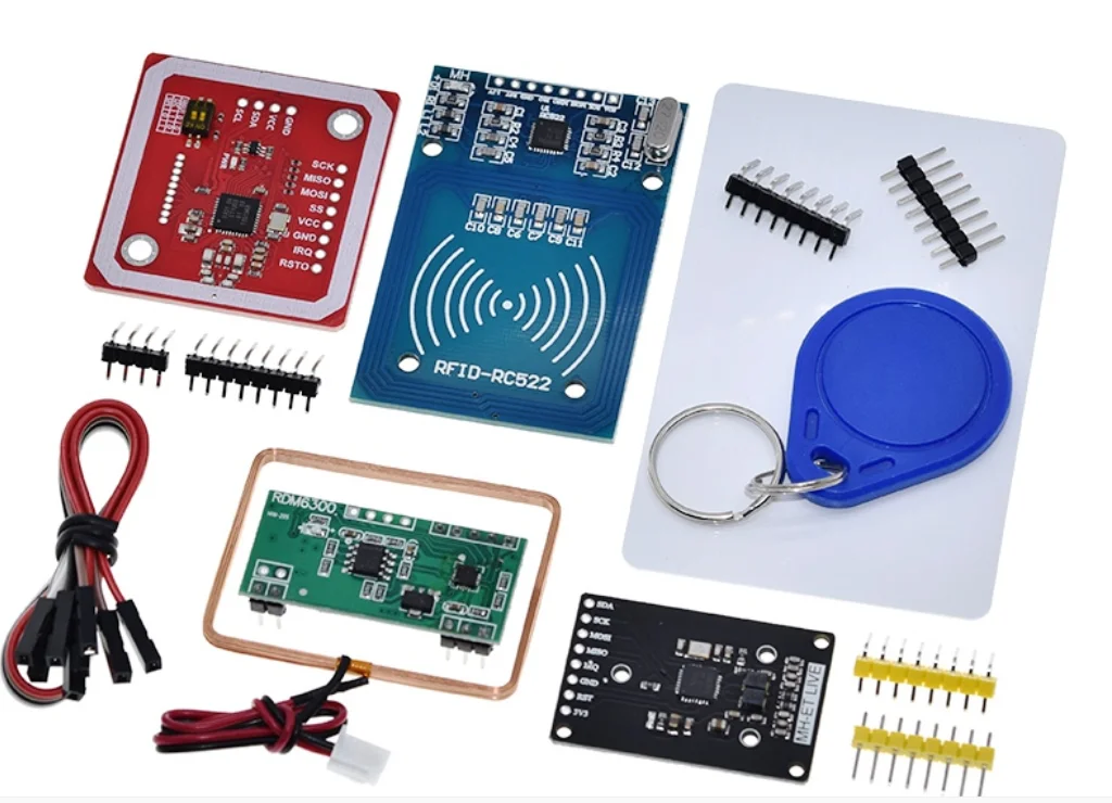 RFID Reader module RC522 MFRC-522 RDM6300 PN532 Kits IC card induction ...