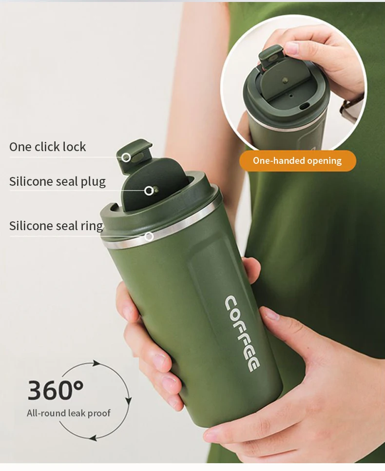 Factory Customization Logo 380ml 510ml Smart Led Temperature Display Stainless Steel Vacuum ...