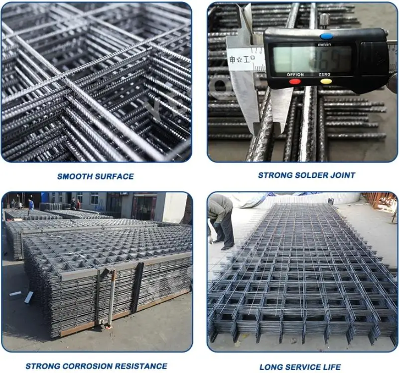 Brc Reinforcement Mesh A393 Steel Reinforcing Concrete Slab Mesh - Buy ...