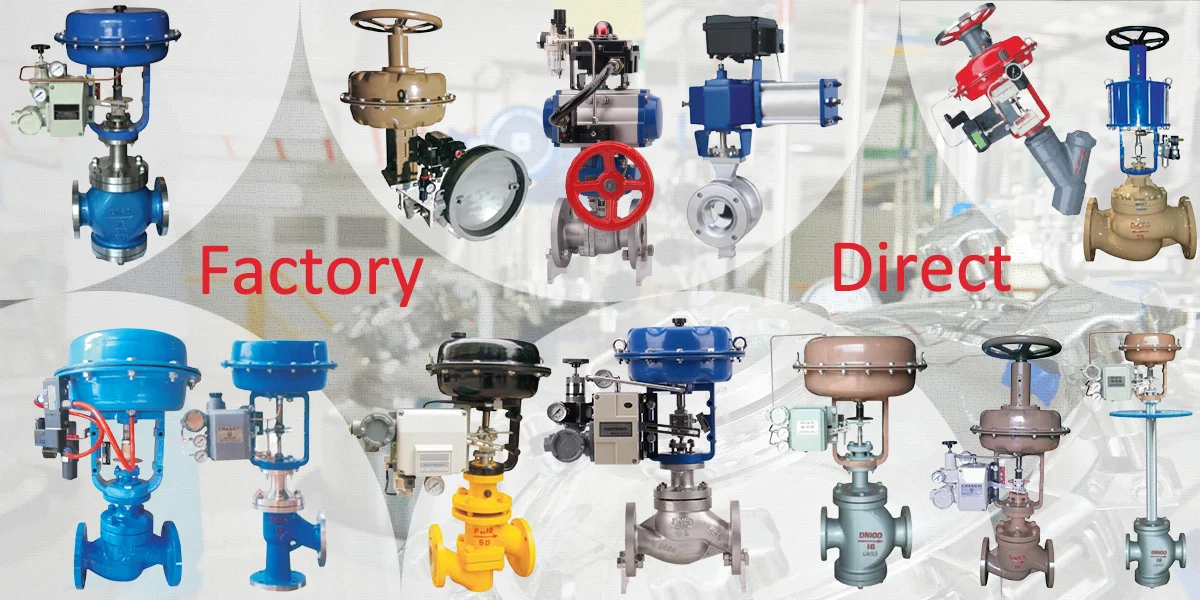 Wafer Flange Type Pneumatic Actuated V-type Control Valve Industry Ball ...