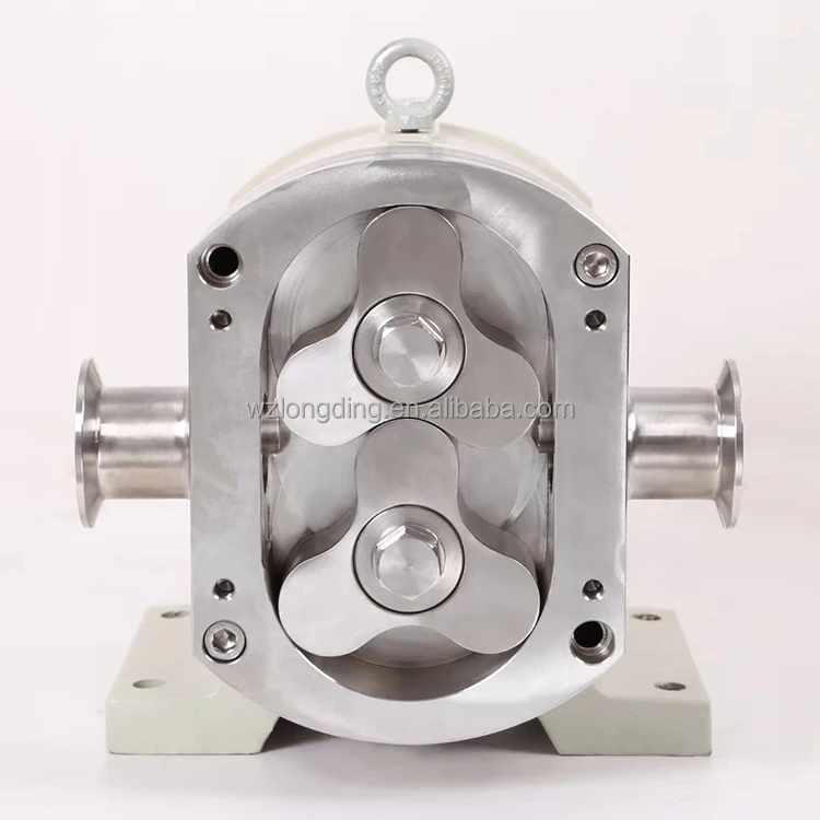 Stainless Steel Sanitary Rotor Pump - High Viscosity Liquid Transfer
