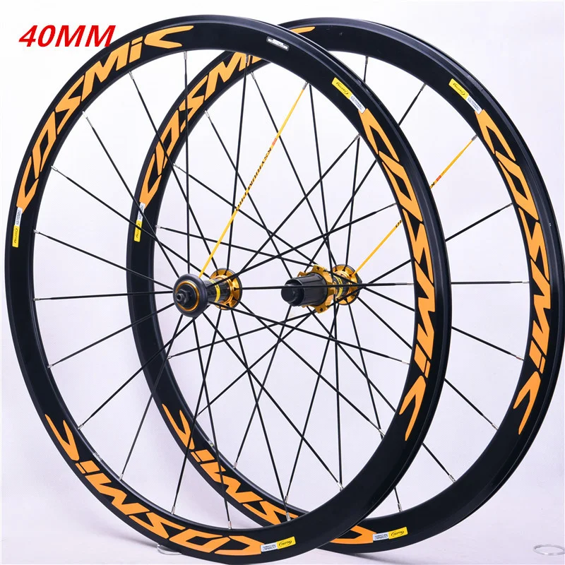 700C 30mm 40mm 50mm V Brake Alloy Bike Wheel Set for Road Bicycles